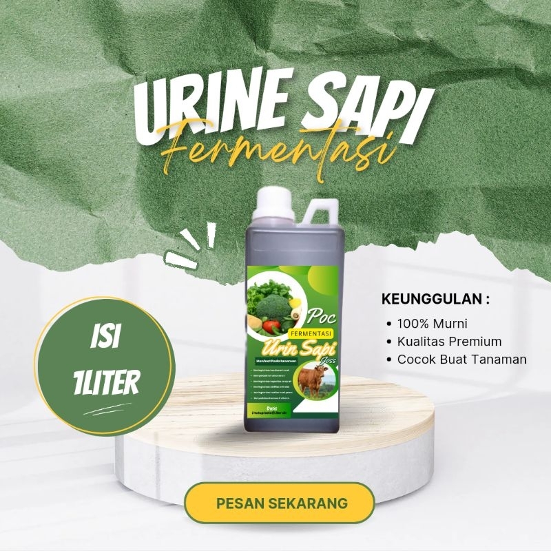 Jual Urine Sapi Fermentasi Kemasan 1 Liter | Shopee Indonesia