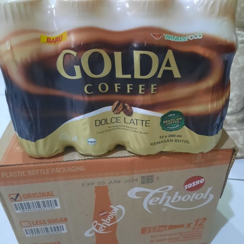 Jual Golda Coffee (1 pak =12 botol) | Shopee Indonesia