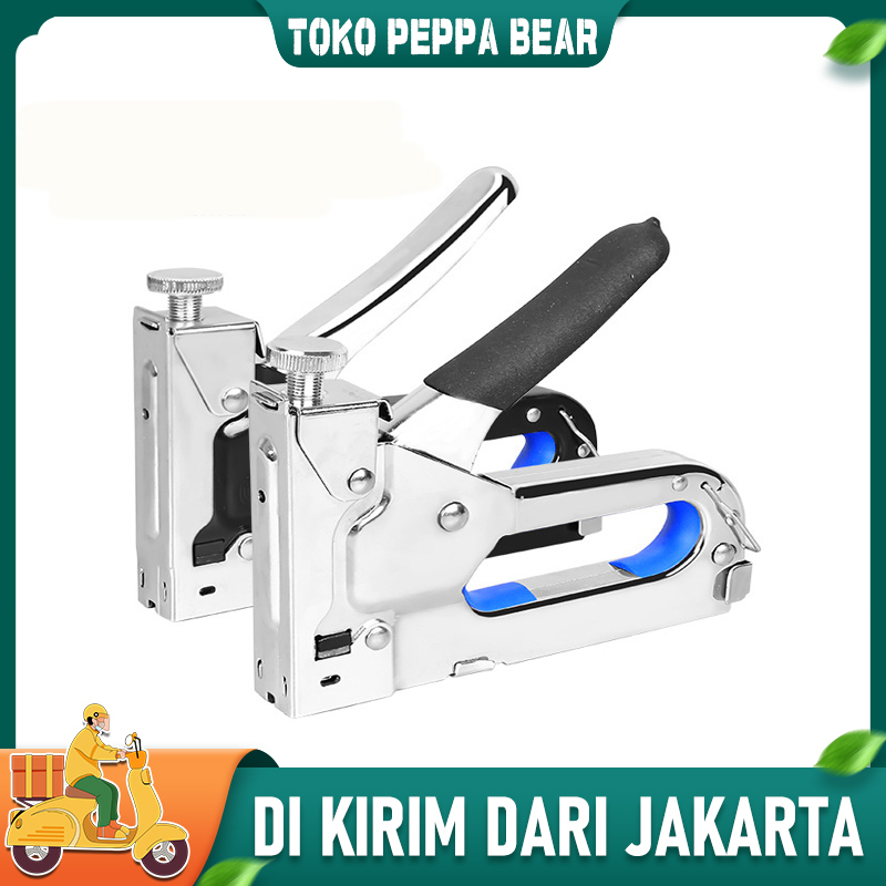 Jual Staples Gun Alat 3 In 1 Tembak Paku Staples Manual Multifungsi ...