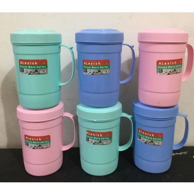 Jual Gelas Mug Tutup Drat Benji 1 Liter / Gelas 1 Liter / Mug Tutup ...