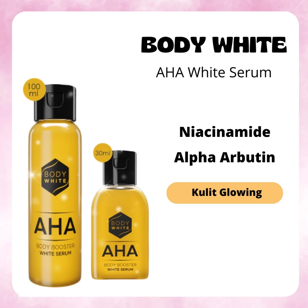 Jual Qeila - Body White AHA Body Booster White Serum 30 ML & 100 ML | Shopee Indonesia