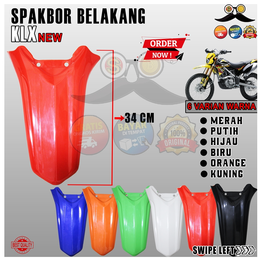 Jual SPAKBOR BELAKANG KLX NEW 250 MOTOR CROSS TRAIL SUPERMOTO SUPER MOTO KAWASAKI DIRT BIKE ...