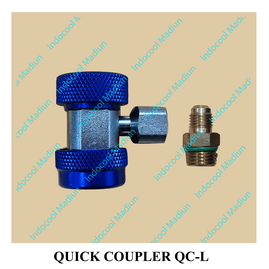 Jual QCL ADAPTER/NEPEL AC MOBIL/QUICK COUPLER QC-L | Shopee Indonesia