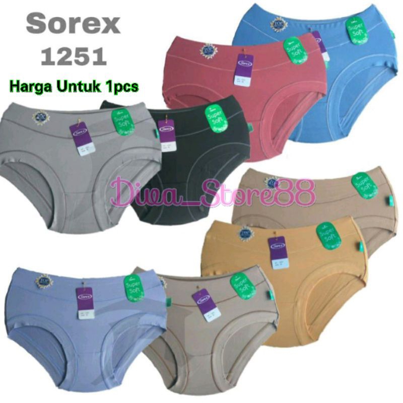 Jual Cd Sorex 1251 Celana Dalam Sorex Celana Dalam Wanita Dewasa Cd ...