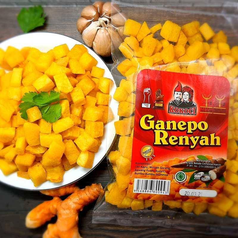 Jual Ganepo Renyah Kokoci Cemilan Ubi Kayu Oleh Oleh Khas Padang 200gr ...