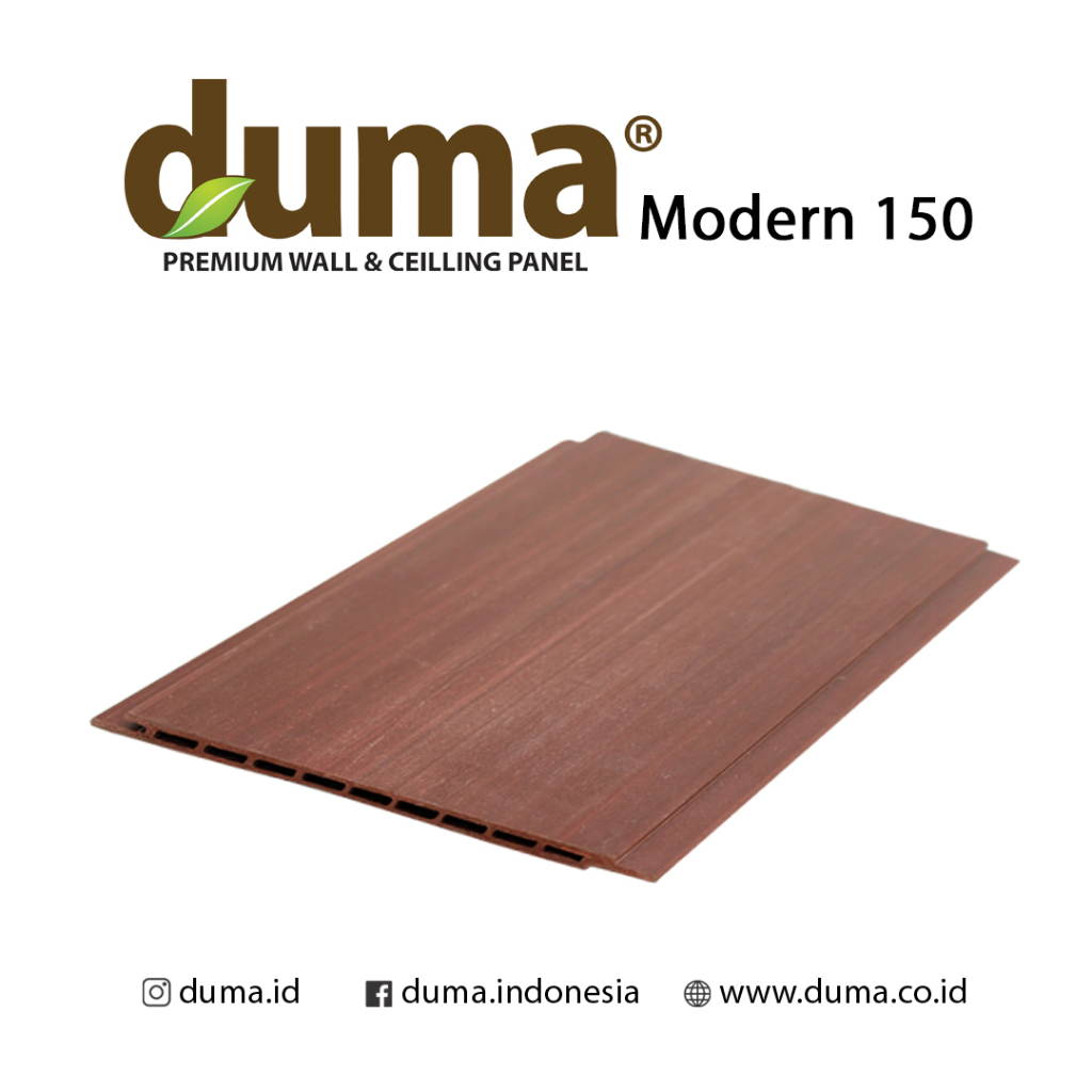 Jual DUMA® PANEL WPC TIPE MODERN 150 PANJANG @3 METER | Shopee Indonesia