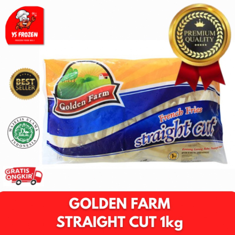 Jual Golden Farm Kentang Goreng Lurus 1kg / kentang goreng lurus golden ... Jual Golden Farm Kentang Goreng Lurus 1kg / kentang goreng lurus golden ...