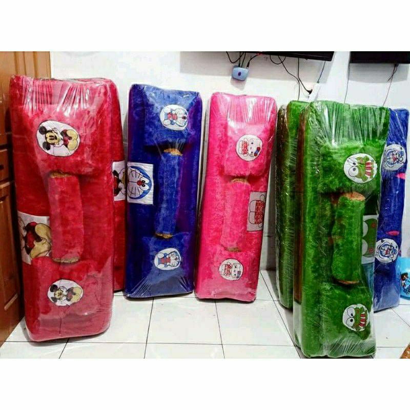 Jual Surpet Karakter Free 2 bantal 1 guling//kasur Bulu karakter ...
