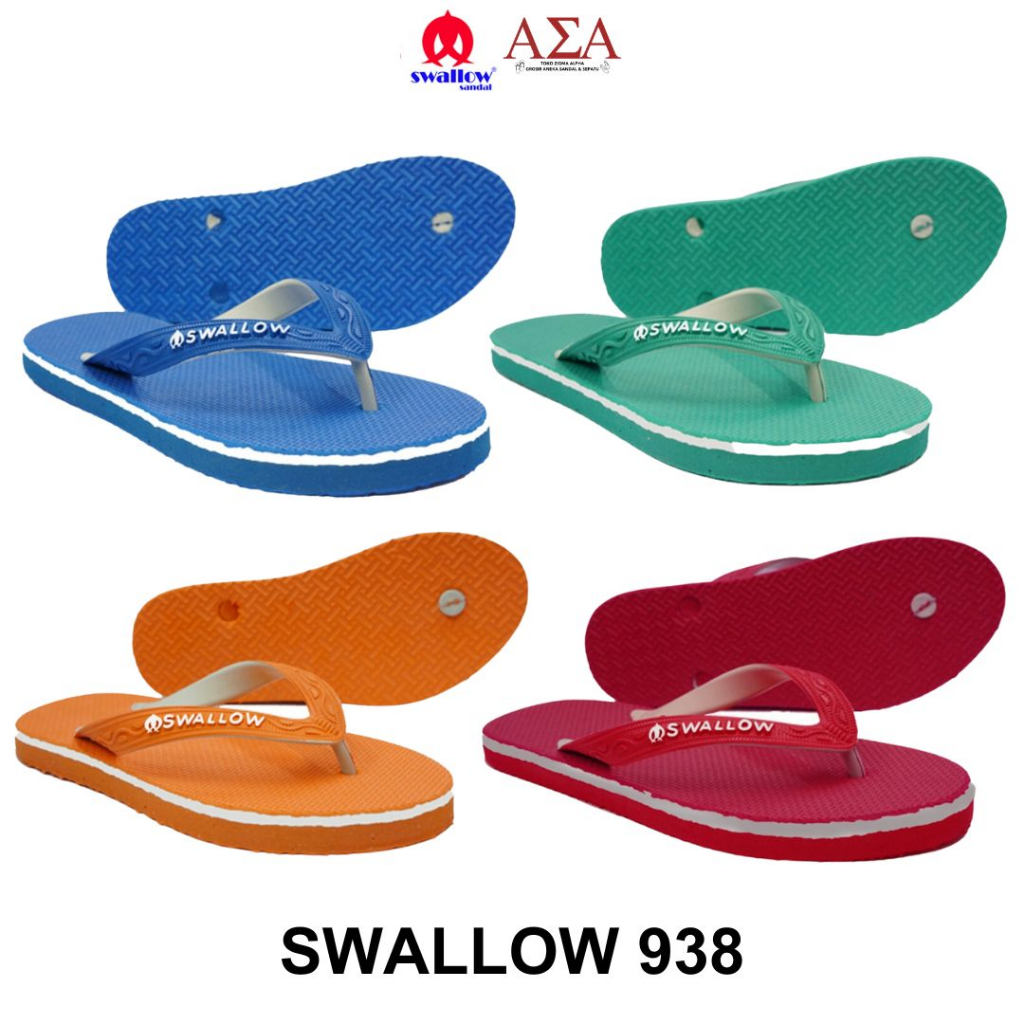 Jual Sandal Jepit Swallow Original Tipe 938 Warna Warni | Shopee Indonesia