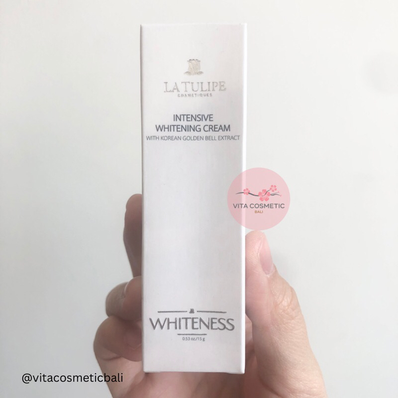 Jual La Tulipe Whiteness - Intensive Whitening Cream latulipe | Shopee ...