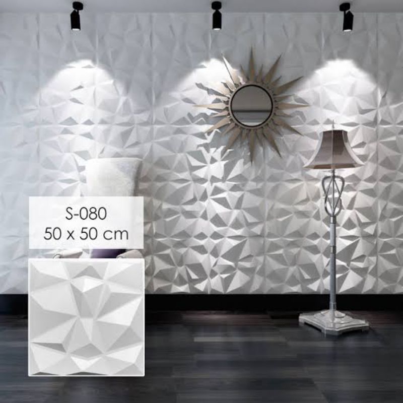 Jual Wall panel 3d // panel beton // ornamen 3d 50x50cm | Shopee Indonesia