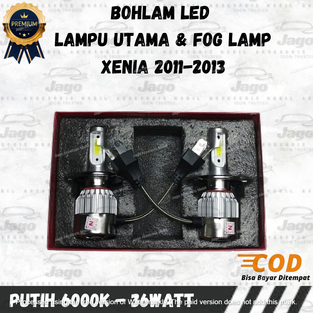 Jual BOHLAM LED LAMPU UTAMA DAN FOG LAMP MOBIL XENIA 2011-2013 | Shopee Indonesia