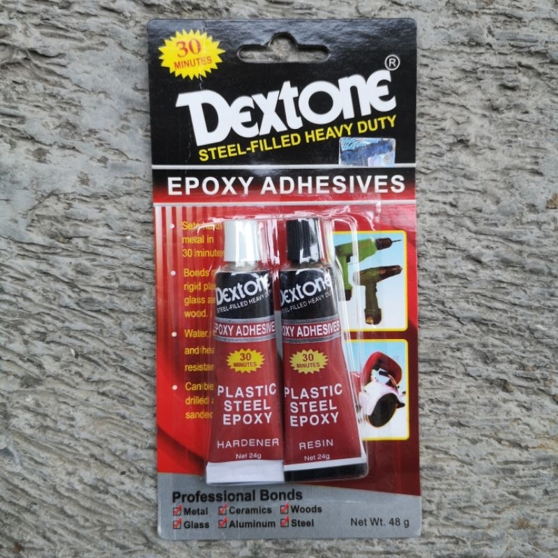 Jual Lem Besi Epoxy Dextone (Plastic Steel) | Shopee Indonesia