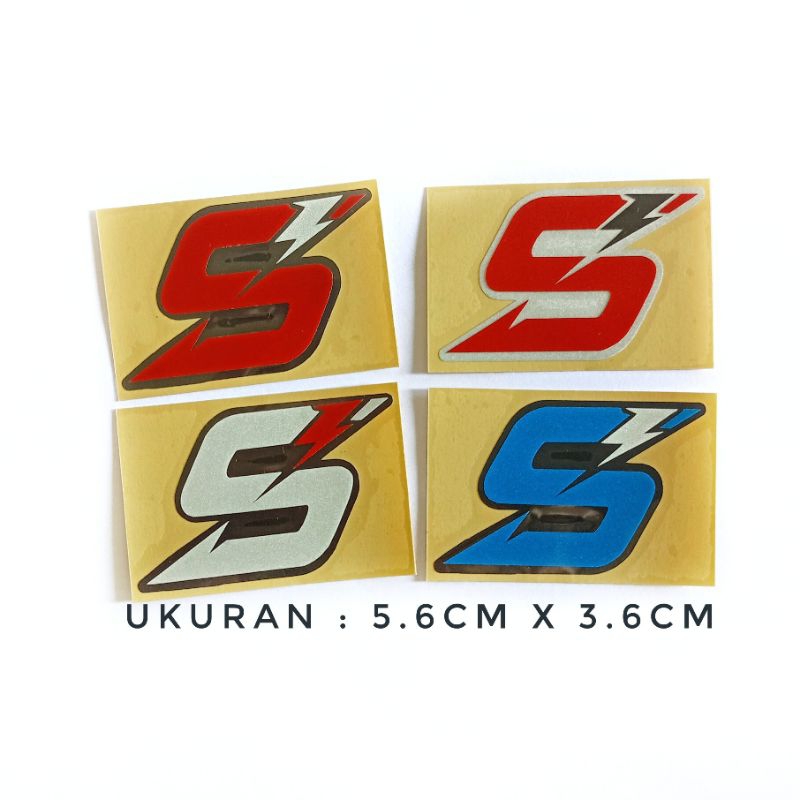 Jual Stiker Cutting Logo S Set By Rap Versi 2 Ukuran Kecil Cutting ...
