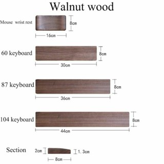 Jual Wooden wrist rest for keyboard Sandaran tangan keyboard kayu Jati ...