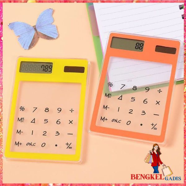 Jual BG Kalkulator Mini Aesthetic Calculator Mini Portable Ultra Tipis ...