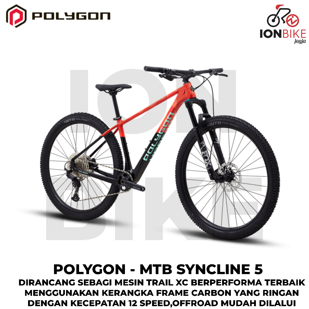 Jual Sepeda Polygon syncline C5 27.5 29 Carbon Gunung Syncline 5 Murah ...