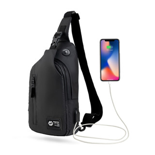 Jual HEYLOOK - Tas Selempang Pria TREVOR Sling Bag Cowok Waist Bag ...