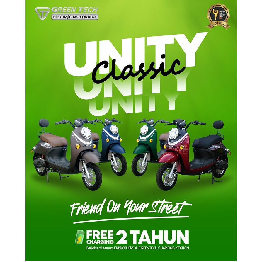 Jual Motor listrik greentech tipe unitic classic potongan 7.000.000 ...