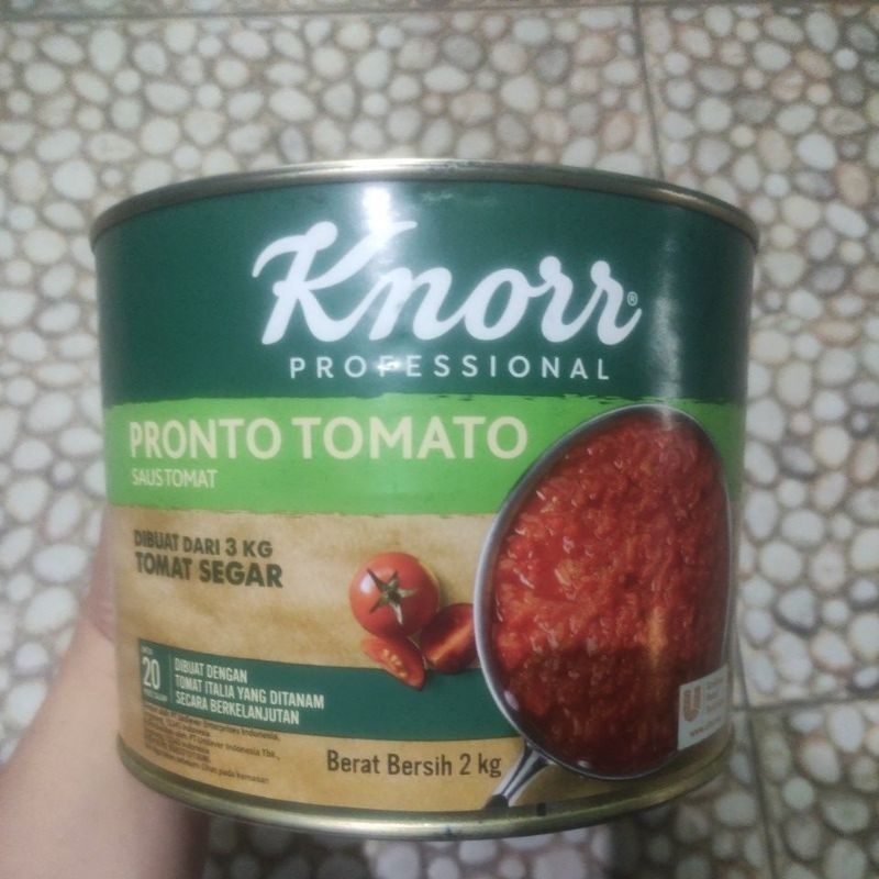 Jual KNORR TOMATO PRONTO SAUS TOMAT 2KG | Shopee Indonesia