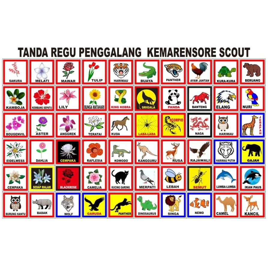 Jual TANDA REGU / BORDIR CUSTOM | Shopee Indonesia