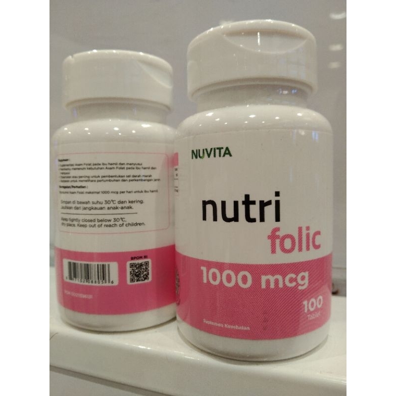 Jual nutri folic 1000 mcg | Shopee Indonesia