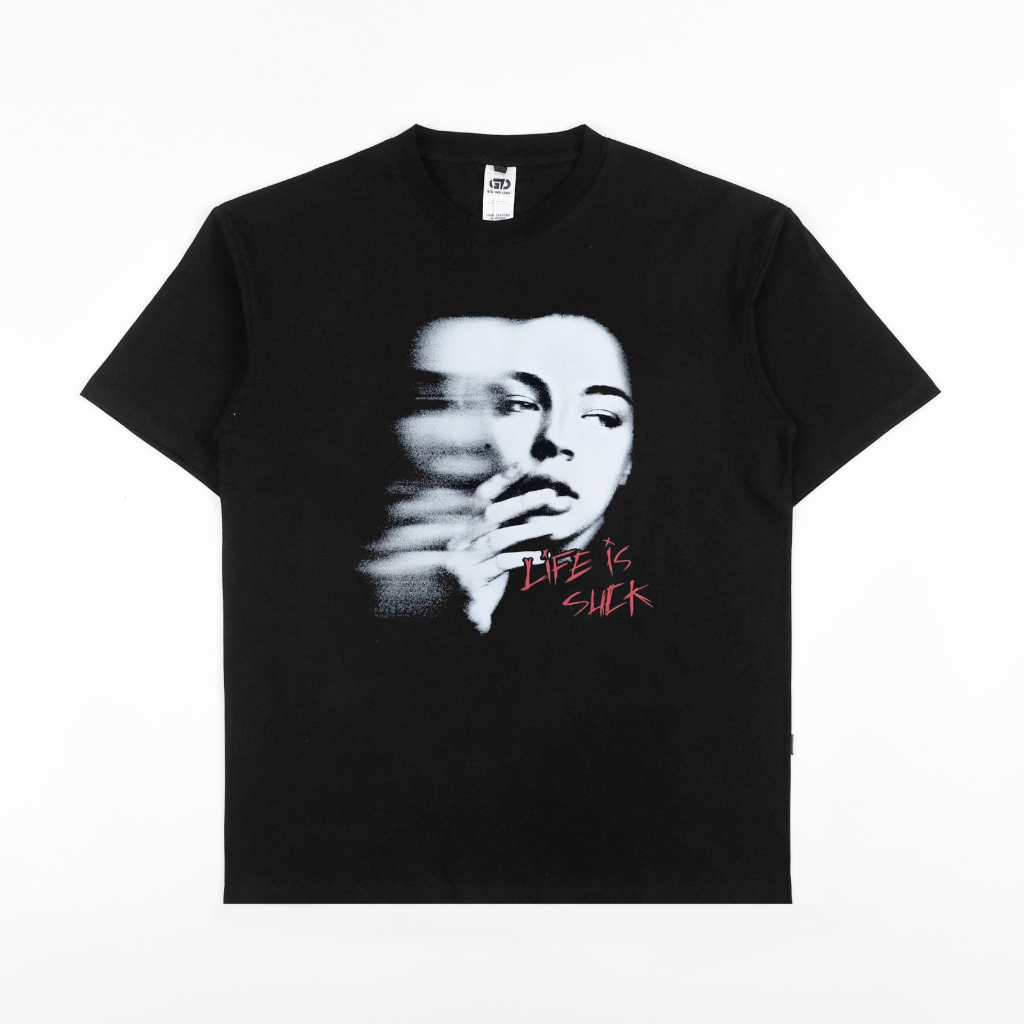Jual GOLDENDARK - T-Shirt Kaos Heavyweight 20s Black - Life Is Suck ...