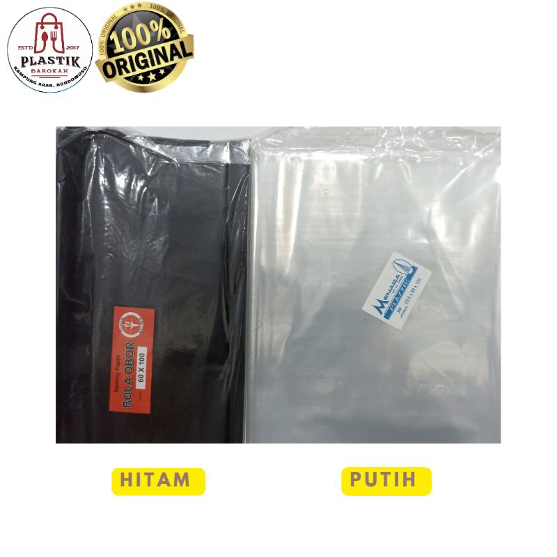 Jual PLASTIK KERUPUK/BAKAU/BHEKOH/PLASTIK BESAR CAP MENARA / PLASTIK ...