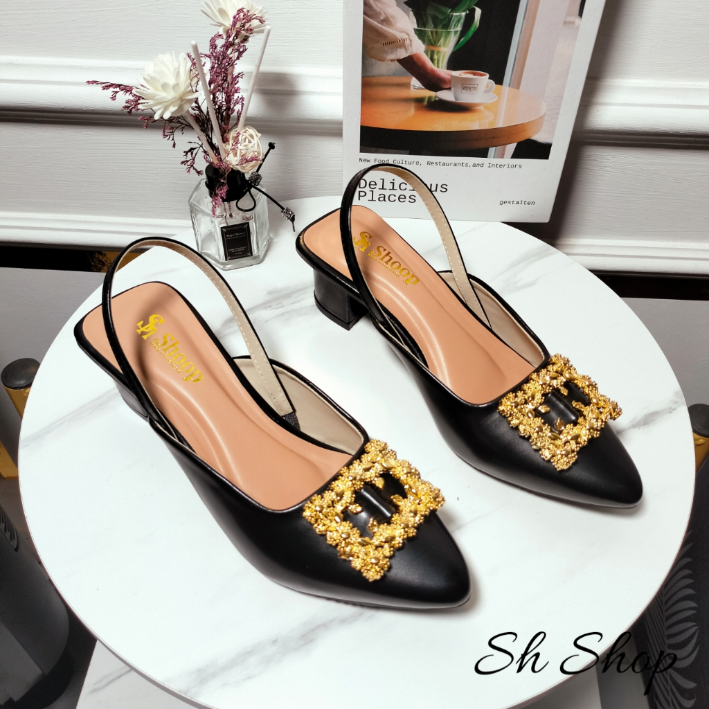 Jual Sandal Hak Tahu Wanita Helena Moles 5cm Rj08 | Shopee Indonesia