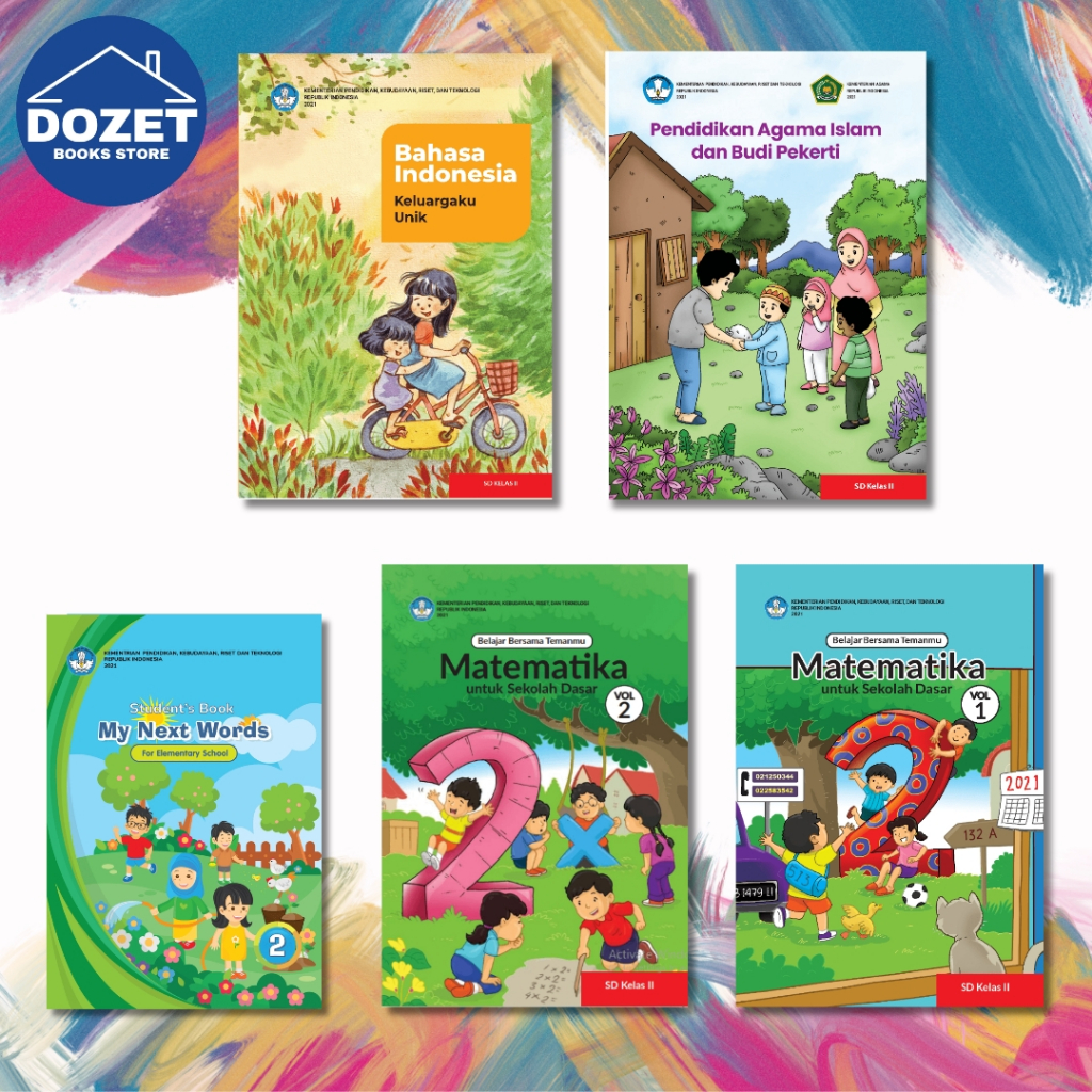 Jual Buku paket kurikulum merdeka kelas 2 SD untuk siswa edisi revisi | Shopee Indonesia