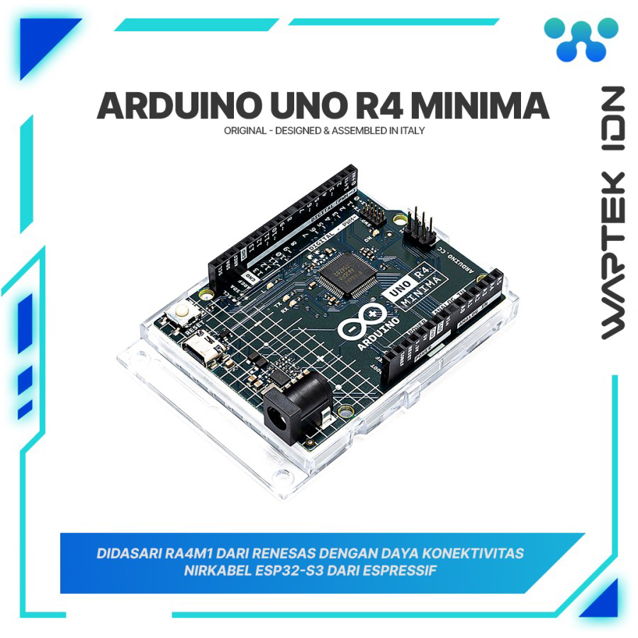 Jual Arduino UNO R4 Minima Original Made In Italy | Shopee Indonesia