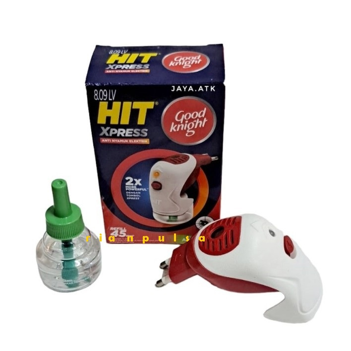 Jual HIT Express Anti Nyamuk Serangga Elektrik Alat Refill Isi Ulang ...