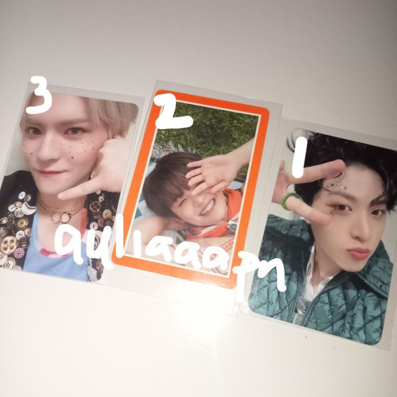 Jual official photocard pc treasure junghwan makestar pob benefit hello ...