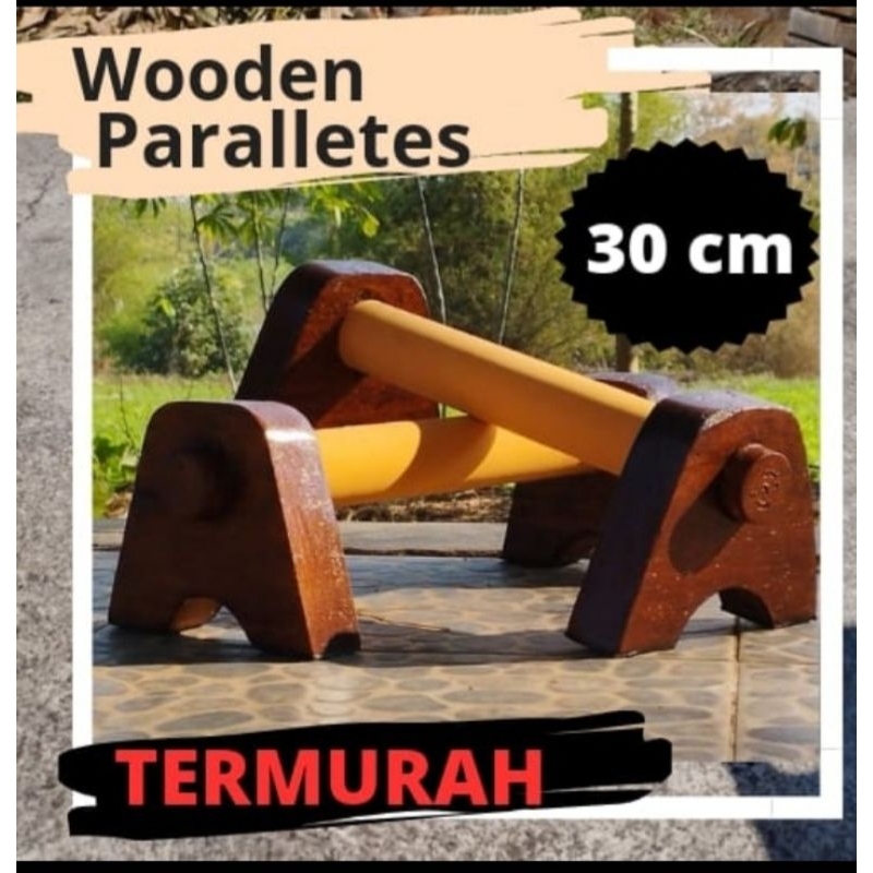 Jual PARALLETES WOODEN/ ALAT BANTU PUSH UP | Shopee Indonesia