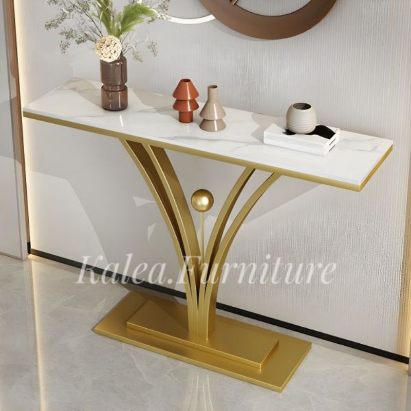 Jual Meja Console Meja Foyer Aesthetic Meja Rias | Shopee Indonesia