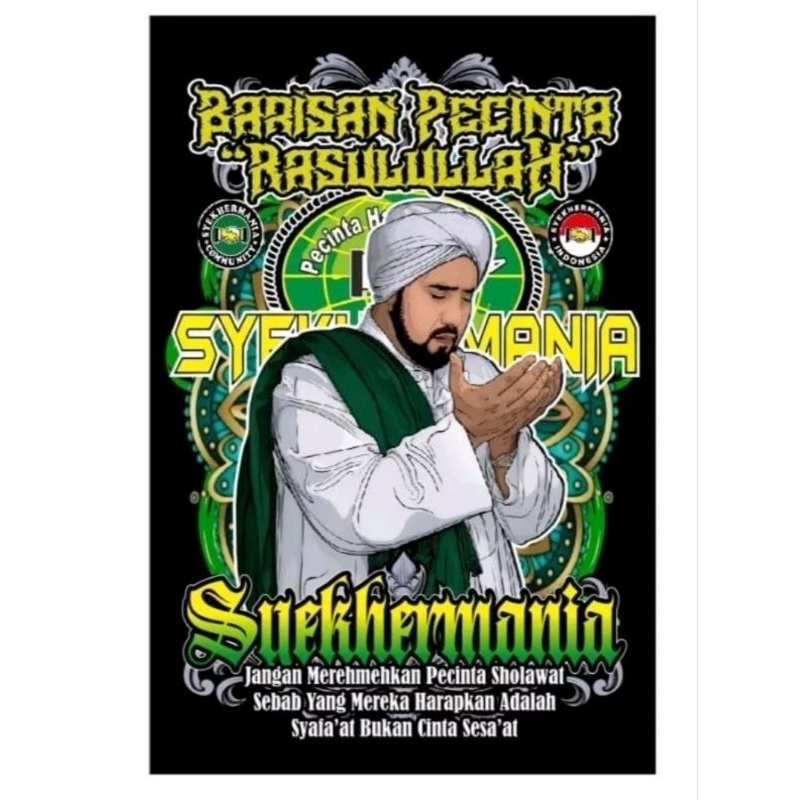 Jual READY STOK + 1 HARI DIKIRIM, BENDERA SHOLAWAT, BENDERA HABIB SYECH ...