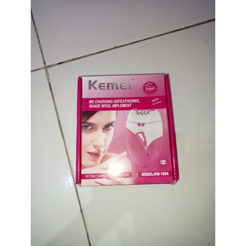 Jual preloved Kemei Hair Removal Epilator | Shopee Indonesia