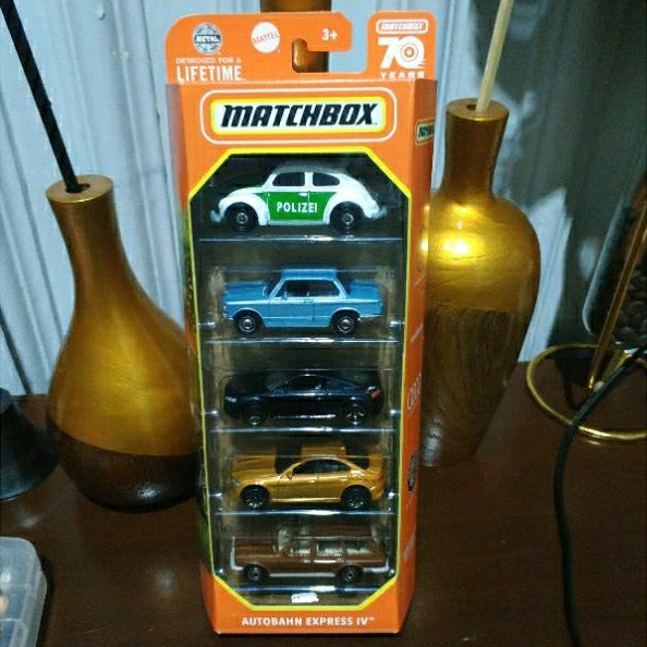 Jual Matchbox Autobahn Express IV Mercedes Wagon BMW Volkswagen Beetle ...