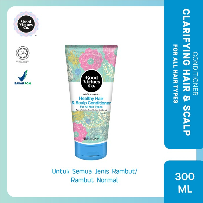 Jual GOOD VIRTUES CO SHAMPOO GVC (anti dandruff, oily, all hair types ...