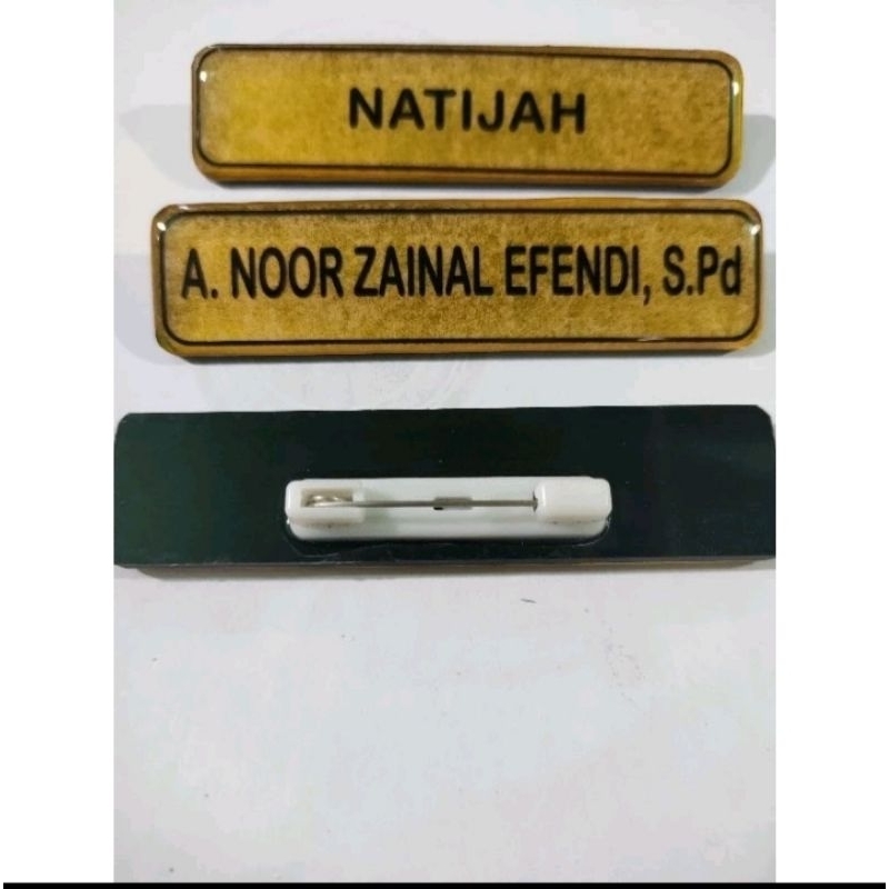 Jual NAME TAG | NAMA DADA PAPAN NAMA | TAG NAMA DADA | Shopee Indonesia