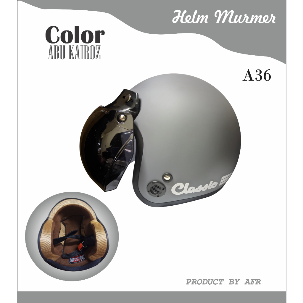 Jual HELM RETRO CLASSIC MURAH DEWASA SNI | Shopee Indonesia