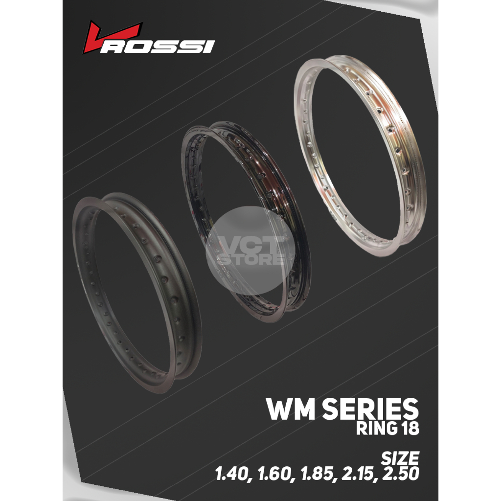 Jual VRossi Velg Aluminium WM Ring 18 (Ukuran 140, 160, 185, 215, 250 ...