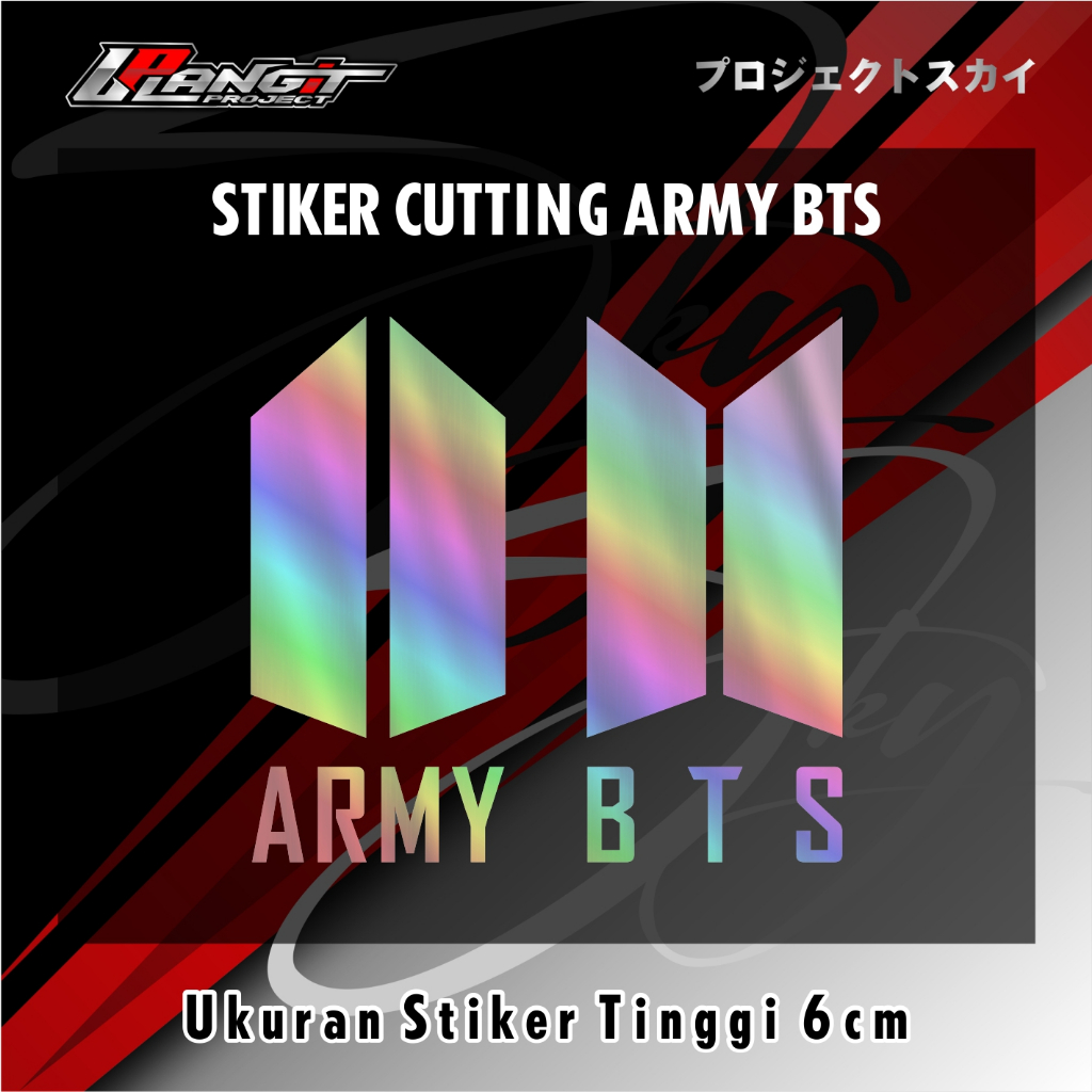 Jual 1 SET STIKER BTS ARMY CUTTING | Shopee Indonesia