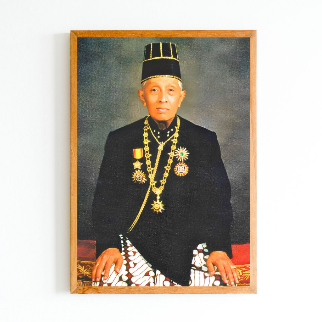 Jual Lukisan Cetak Sri Susuhunan Pakubuwono XII Hiasan Dinding Plus ...