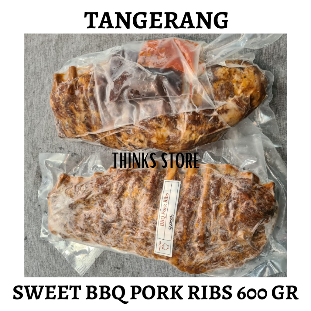 Jual Iga Bakar Babi - Iga Babi Bakar - BBQ Pork Rib - Beku - Makanan ...