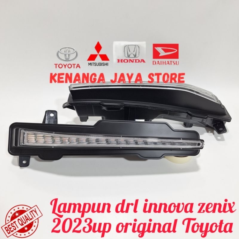 Jual lampu drl innova zenix modelista 2023up original | Shopee Indonesia