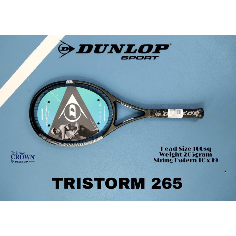 Jual Raket Tenis DUNLOP TRISTORM PRO 265 Tennis Original | Shopee Indonesia