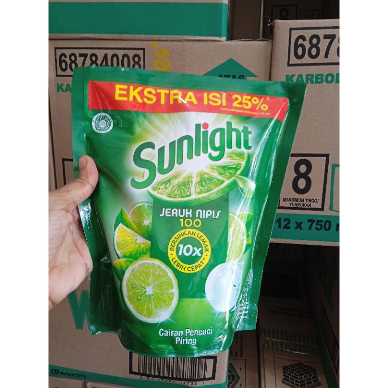 Jual SUNLIGHT SABUN CUCI PIRING DISHWASH Jeruk Nipis 910Ml | Shopee Indonesia