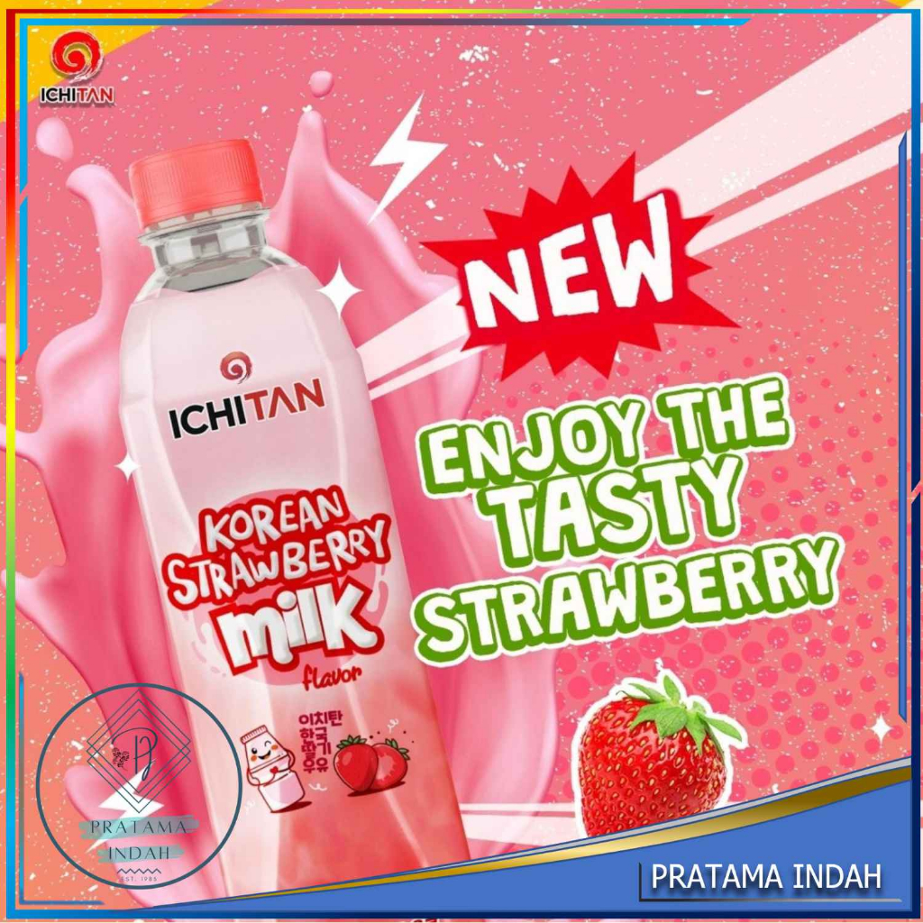 Jual MINUMAN SEGAR ICHITAN KOREAN STRAWBERRY HARGA 1 PCS (GROSIR ...