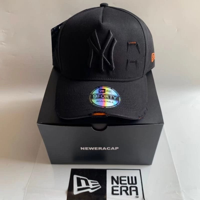 Jual TOPI BASEBALL HAT DAMAGE RIPPED SOBEK NY NEW YORK YANKES, TOPI ...